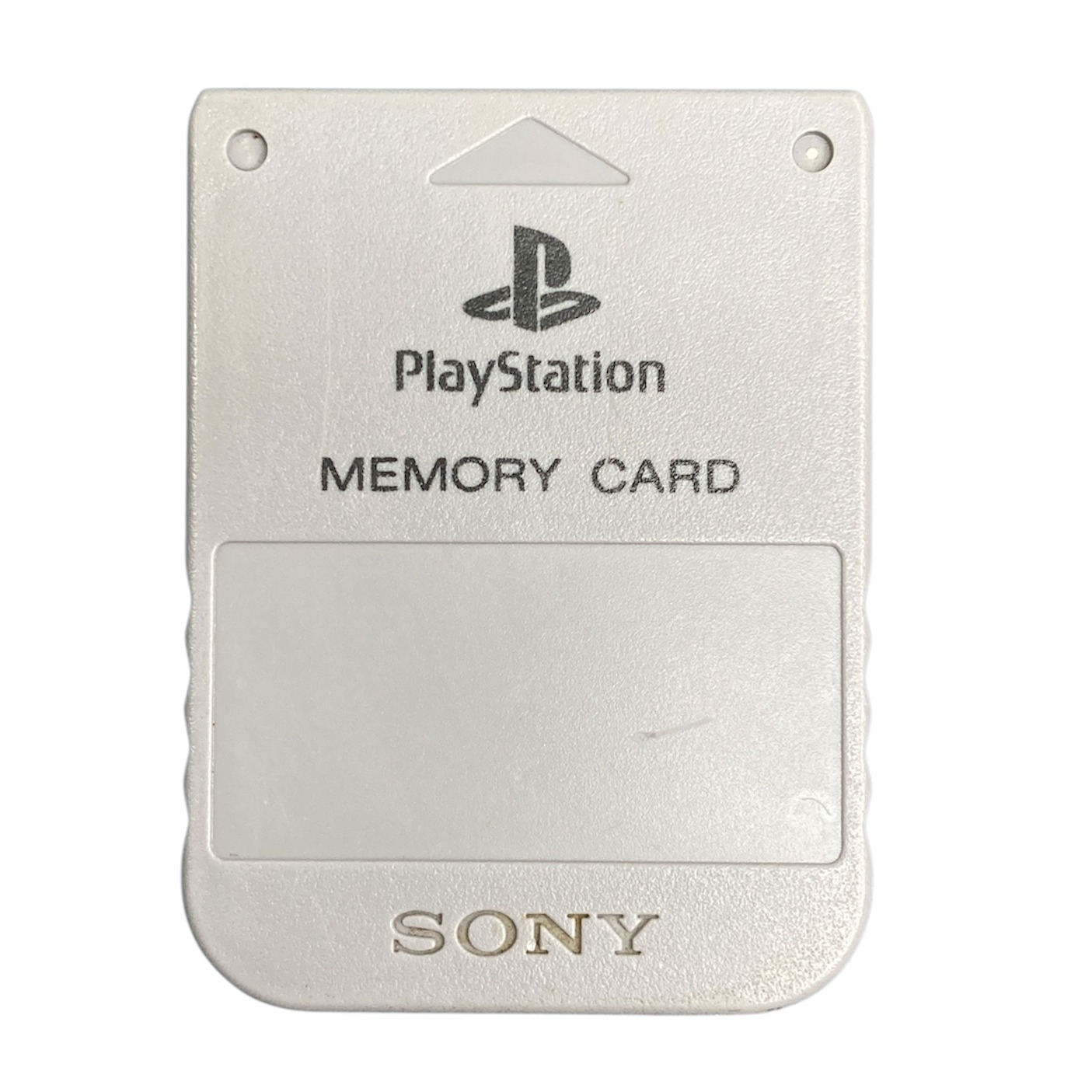 Pre-owned Sony Playstation Official Memory Card, Grey - Own4Less